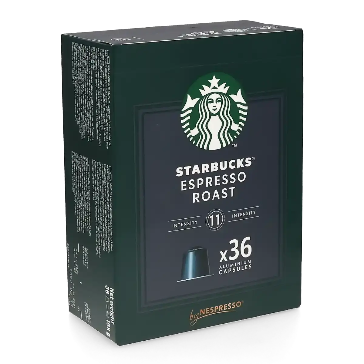 Starbucks | Espresso Roast - 36 capsule pentru Starbucks® by Nespresso®
